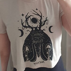 The Hermit Owl Tarot T-shirt Dark Academia Clothing Gothic Grunge ...