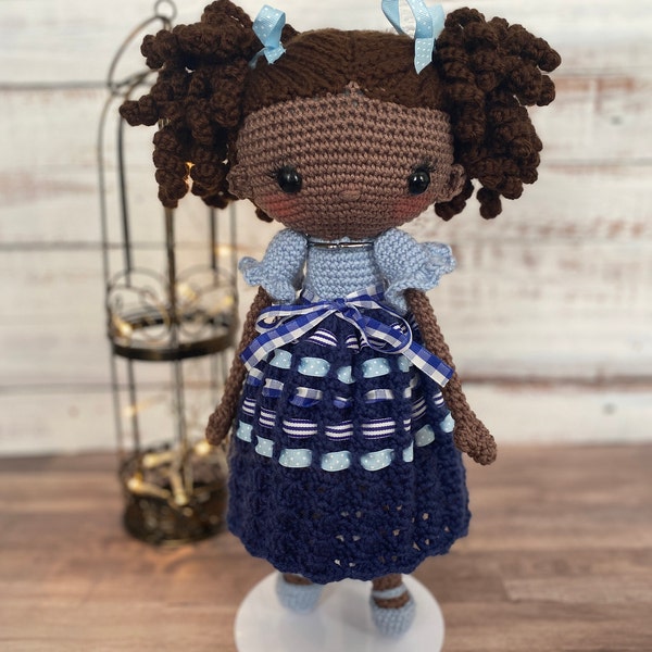 Angela- Amigurumi Doll Crochet Pattern PDF - Etsy