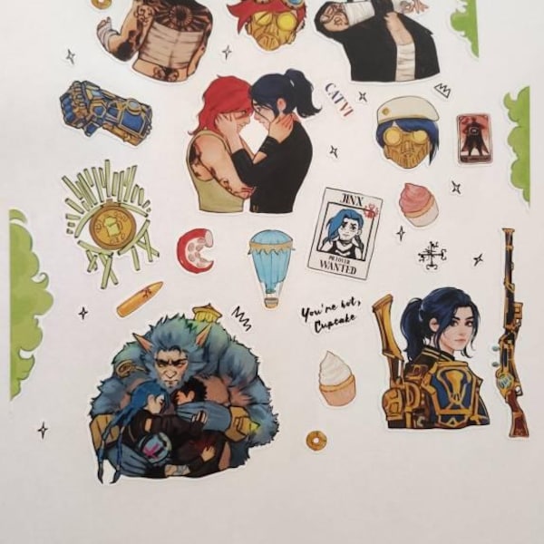 HUNTRIX Sticker Sheet – Waterproof Vinyl | Kindle Deco Kpop Demon ...