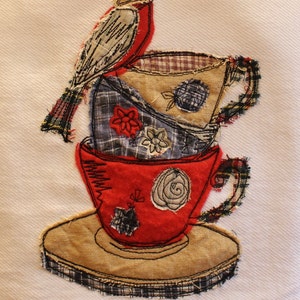 Raw Edge Applique Embroidery Machine Design Pattern Digital File ...