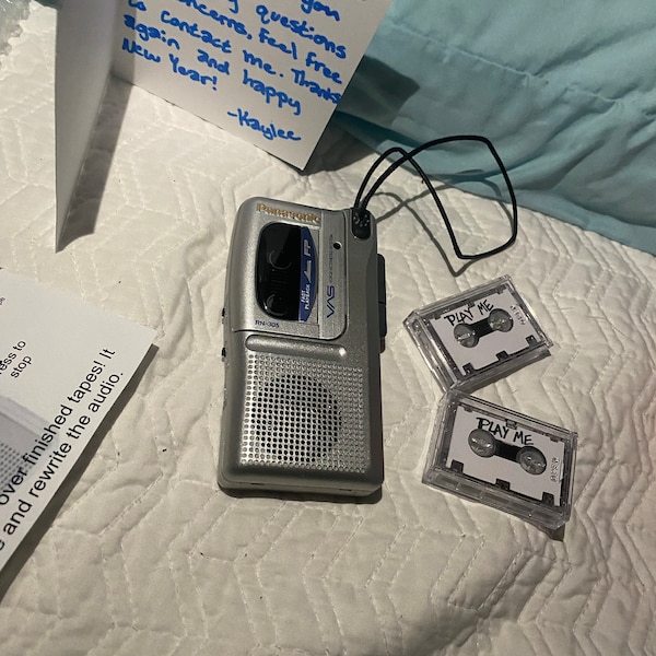 Saw I Microcassette Player With Tapes (functional) Movie Replica - Etsy