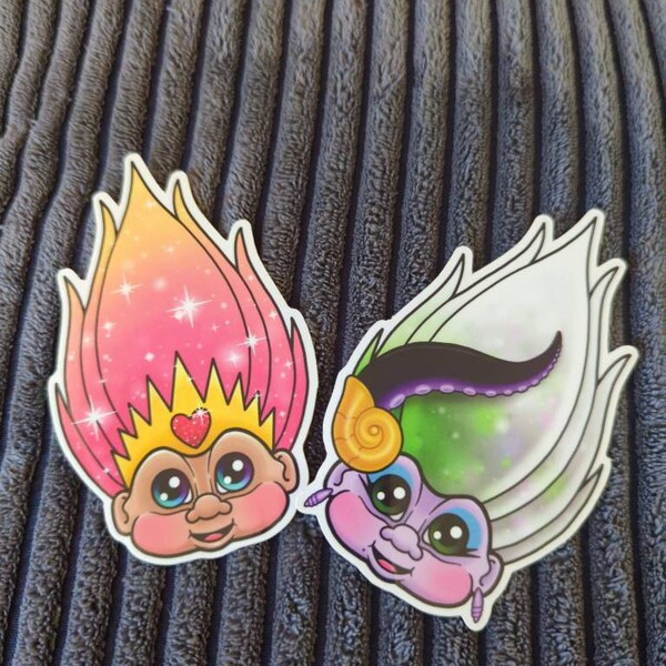 PRINCESS TROLL Sticker - Etsy