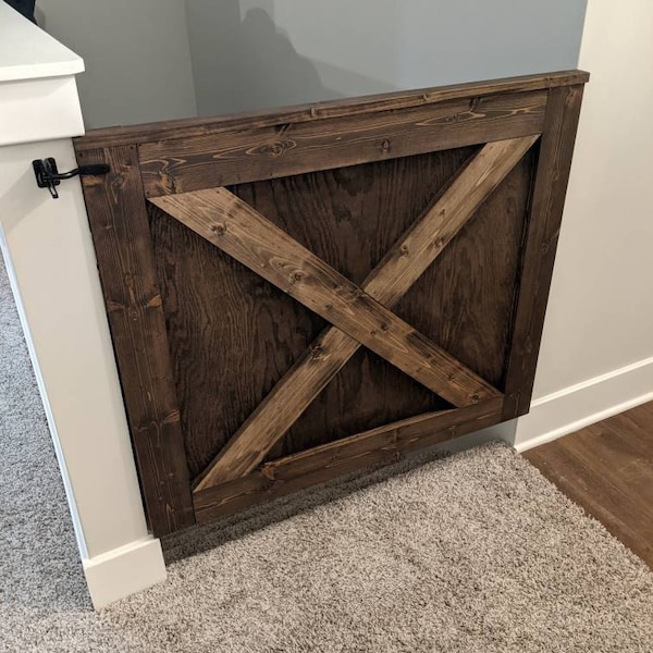 Custom Wooden Gate Baby Gate Pet Gate Stairway Gate White Wooden Baby ...