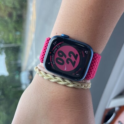 Elastic Watch Band Any Watch Model, Any Size Thick Rainbow Pride ...