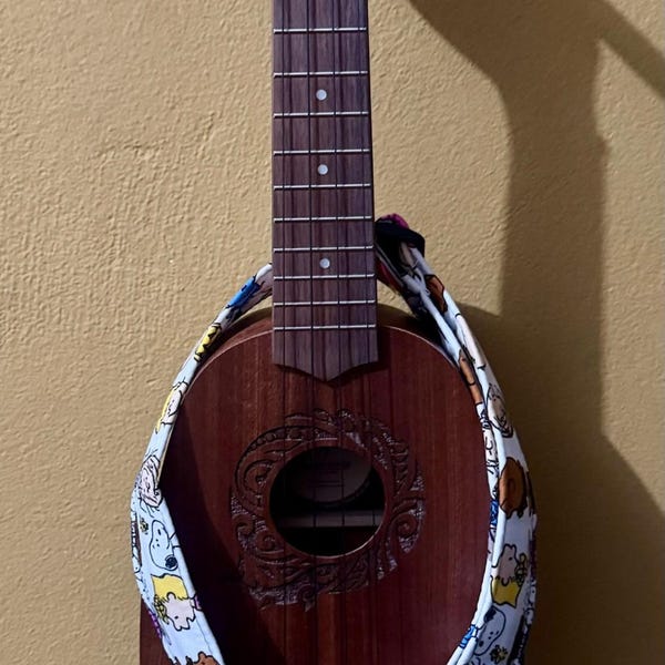 Ukulele Keychain Wood Keychain Handmade Keychain Bobble Ukulele ...