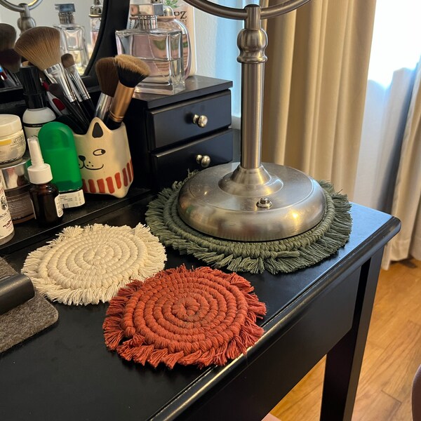 Mini Disco Ball Macrame Keychain | Macrame Disco Ball Window Hanging ...