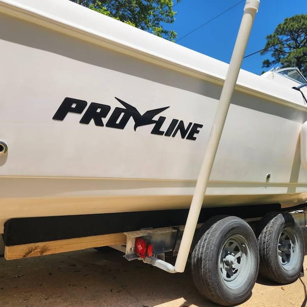 Pro Line Boat Emblem Domed Decals Stickers (set) - Etsy