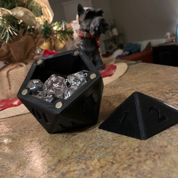 Handmade 3D Printed D&D Dice Holder - Unique and Stylish Gaming ...