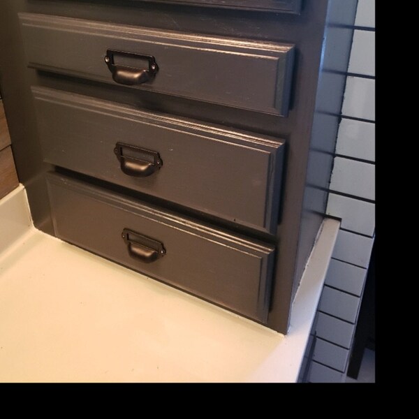 High Quality Black Color Thick Strong Cabinet Hardware Vintage Card ...