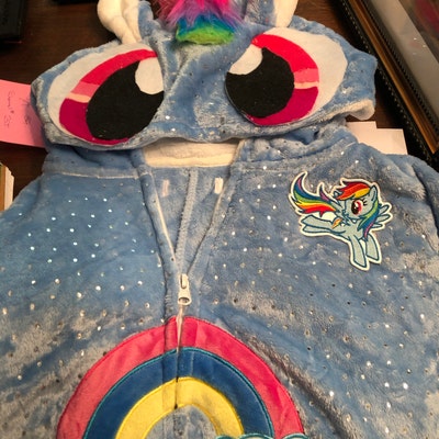 My Little Pony MLP Rainbow Dash Patch Pegasus G4 Embroidered Iron on ...