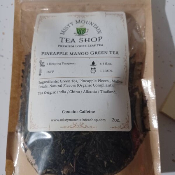 Countess Grey Organic Black Tea - Etsy