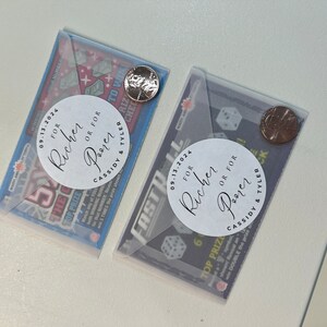 20 for Richer or for Poorer Lottery Ticket Favor Bag Personalized ...