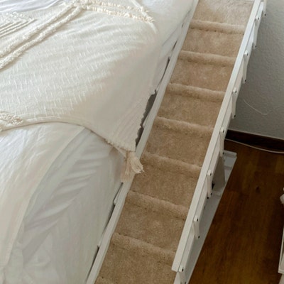 Pet Ramp With Foldable Rails 4 Height Levels Adjustable Steps - Etsy