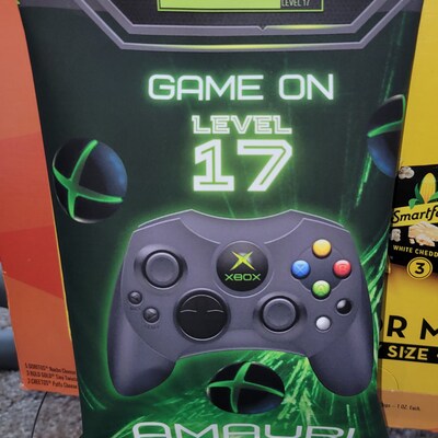 DIY Game on Chip Bag Printable X Box Birthday Decorations Gamer Party ...