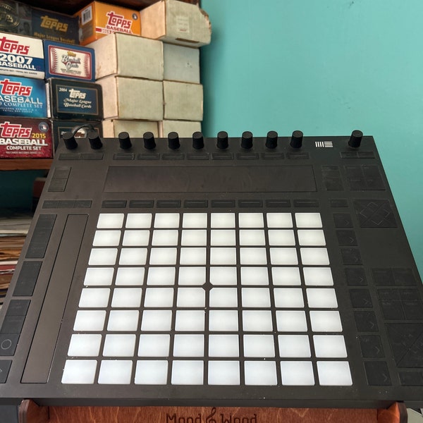 Ableton Push Stand – Wooden MIDI Controller Stand for Studio Desk Setup ...