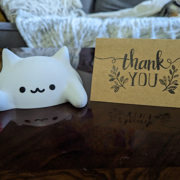 Adorably Kawaii Bango Cat Desk Toy and Decor - Etsy