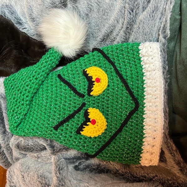 EASY CROCHET PATTERN - Grinch Inspired - Christmas Hat - Holiday - Elf ...