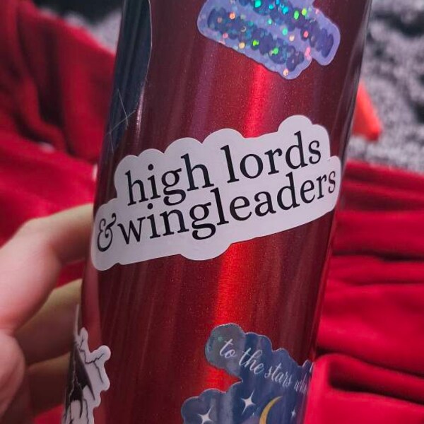 High Lords and Wingleaders Sticker ACOTAR Fourth Wing Rhys Xaden - Etsy