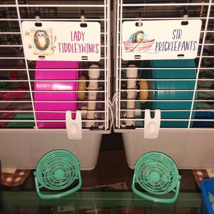 Personalized Hedgehog Name Plate / Hedgehog Sign / Cage | Etsy