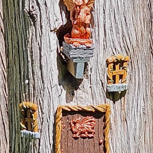 Garden Fairy Door, Gnome Door, Elf Door, Doorway to Middle Earth ...