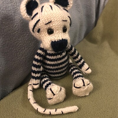 SET Knitting Patterns / Tiger Family / Animal Knitting Patterns / Toy ...