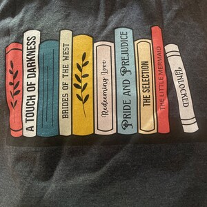 Custom Bookshelf Sweatshirt, Booktok Merch Personalized Books Sweater ...