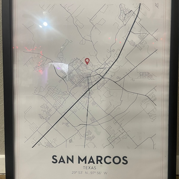 Custom City Map, Any Town, Any City, Custom Area Map, Custom Map Print ...
