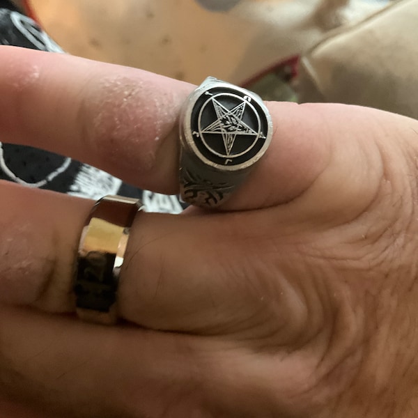 Marquis Naberius Goetia Ring Lesser Key of Solomon Demon - Etsy