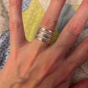 Set of 8 Tri Color Stacking Rings Sterling Silver 14K Rose | Etsy