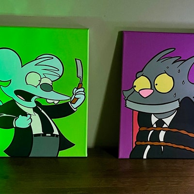 Teenage Mutant Ninja Turtles Paintings on Canvas by Artist Jon Day Made to Order Please Read ...