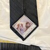 Dad Tie Label PHOTO ONLY, Heart Picture Tie Patch, Father of the Bride ...