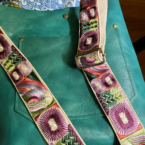 Embroidered Purse Strap Crossbody Strap for Purses Boho Bage Strap ...