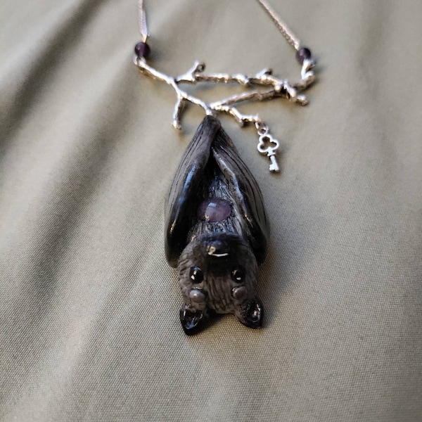 White Fox Necklace, Kitsune Fox Jewelry, Nine-tailed Fox Charm, Kitsune ...