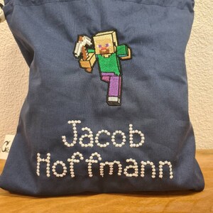 Steve Minecraft Embroidery Design digital File - Etsy