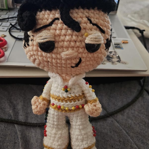Elvis Presley Crochet Pattern, Amigurumi Pattern, PDF English Pattern ...