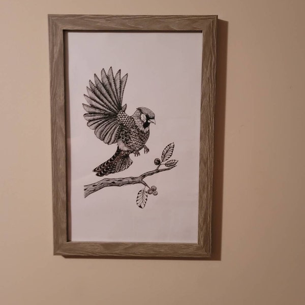 Fox Zentangle - Etsy