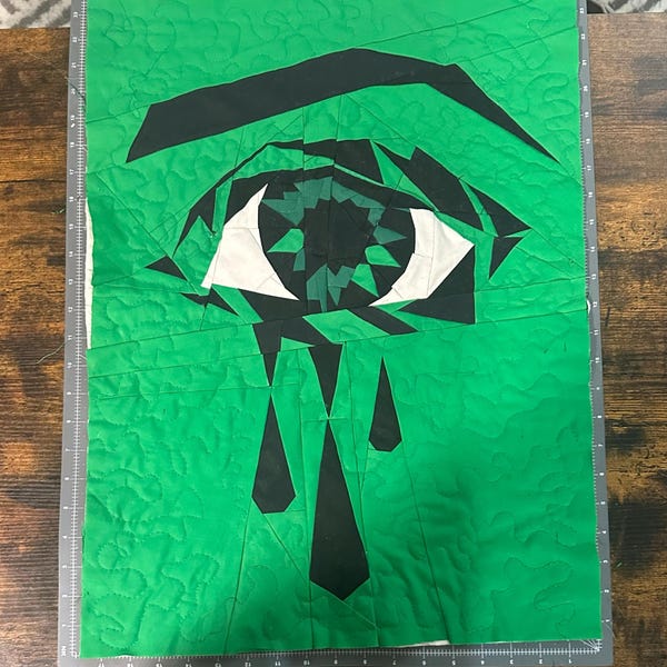 FPP - Crying Eye Quilt Block - Etsy