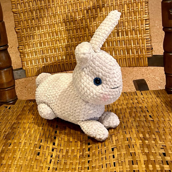 Crochet Rabbit Toy Pattern - Amigurumi Rabbit - Crochet Bunny Toy Pattern - Stuffed Animals - Etsy