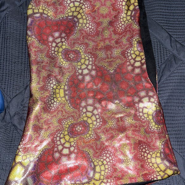 Hood Light Grey Tie Dye Light Fabric Hood Lining Hood Desert Festival ...