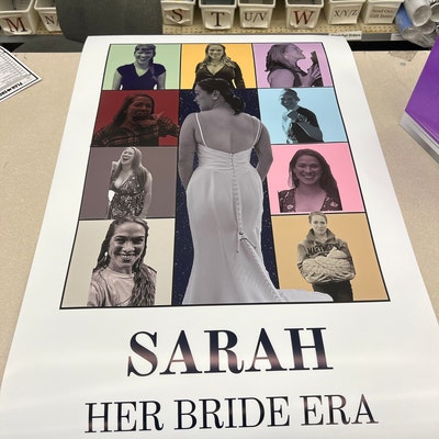 Custom Eras Tour Poster Canva Template, Era's Tour Wall Art, Era's ...