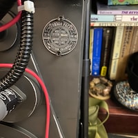 Custom GHOSTBUSTERS PROTON PACK Specifications Data Plate Serial ...