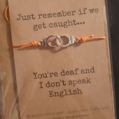 Pack of 5 Friendship Wish Bracelets, Friendship Poem Cards Bulk Pack ...