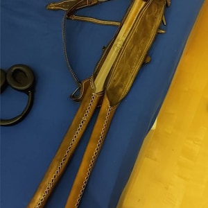 Leather Belt Tassets Faulds Skirt Armor of Tribal Barbarian With Rune ...