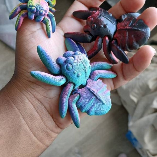 Articulated Fidget Spiders - 2 Pack - Etsy