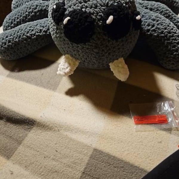 Huge Tarantula Crochet Amigurumi Pattern, Big Spider, Bug, Insect, Tony ...