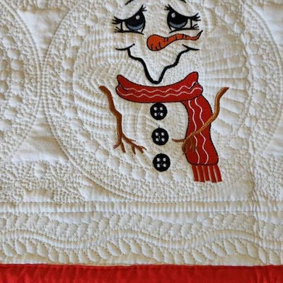 Snowman Embroidery Design, Snowman Christmas Light Machine Embroidery ...