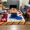 Hand Tufted Rug Hand Tuft Tufted Wool Silk Anthea Floral Designer ...