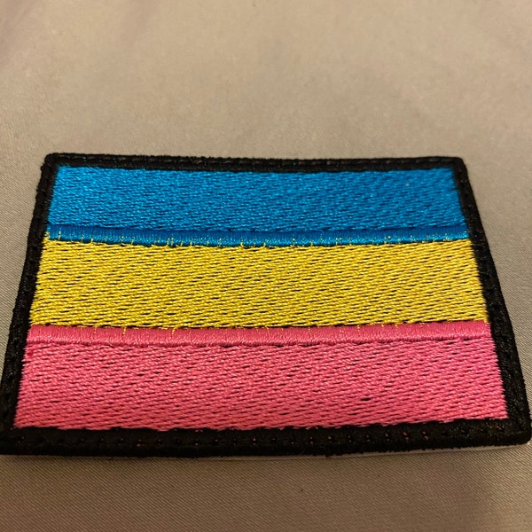 Pansexual Gay Pride Flag Embroidered Patch - Etsy