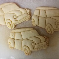 Mini Car Cookie Cutter, 850cc, 998cc, 1275cc, Biscuit Cutter, Transport ...