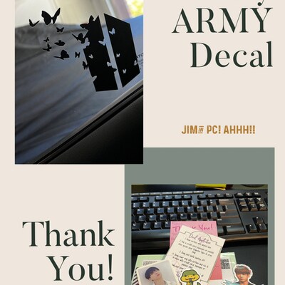 Got Army Behind Us Decal - Etsy